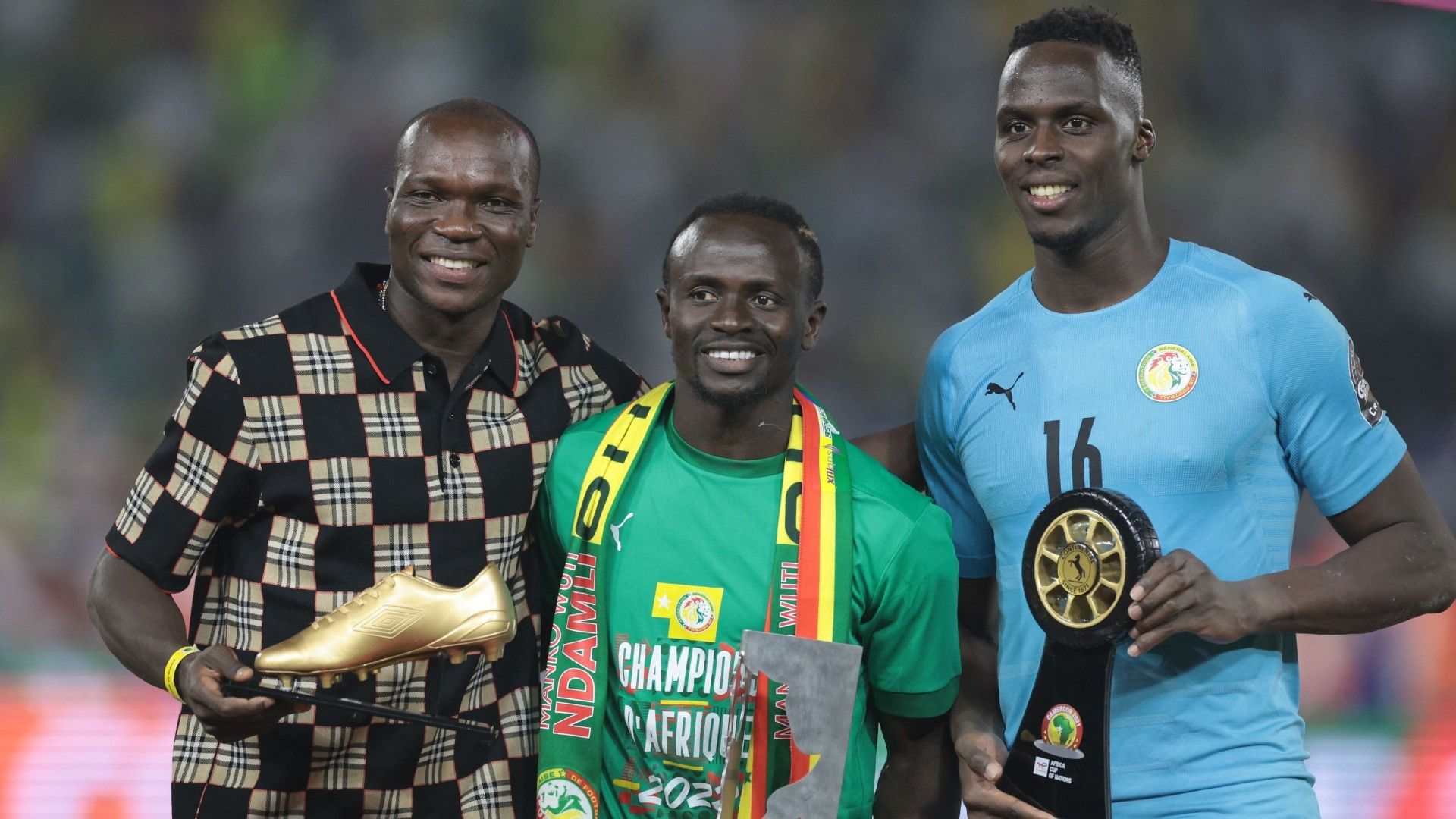 Afcon 2021 Senegal hero Mane named Player of the Tournament as Mendy named best goalkeeper Goal