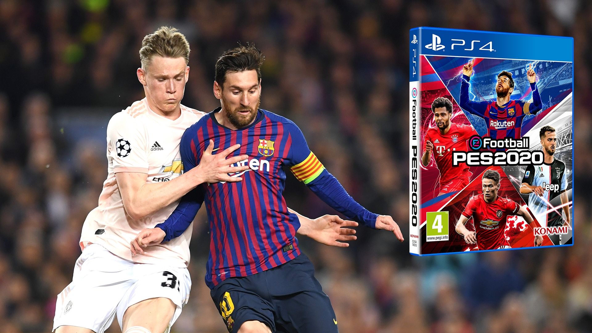 PES 2020 How McTominay joined Messi on the cover of new video game Goal