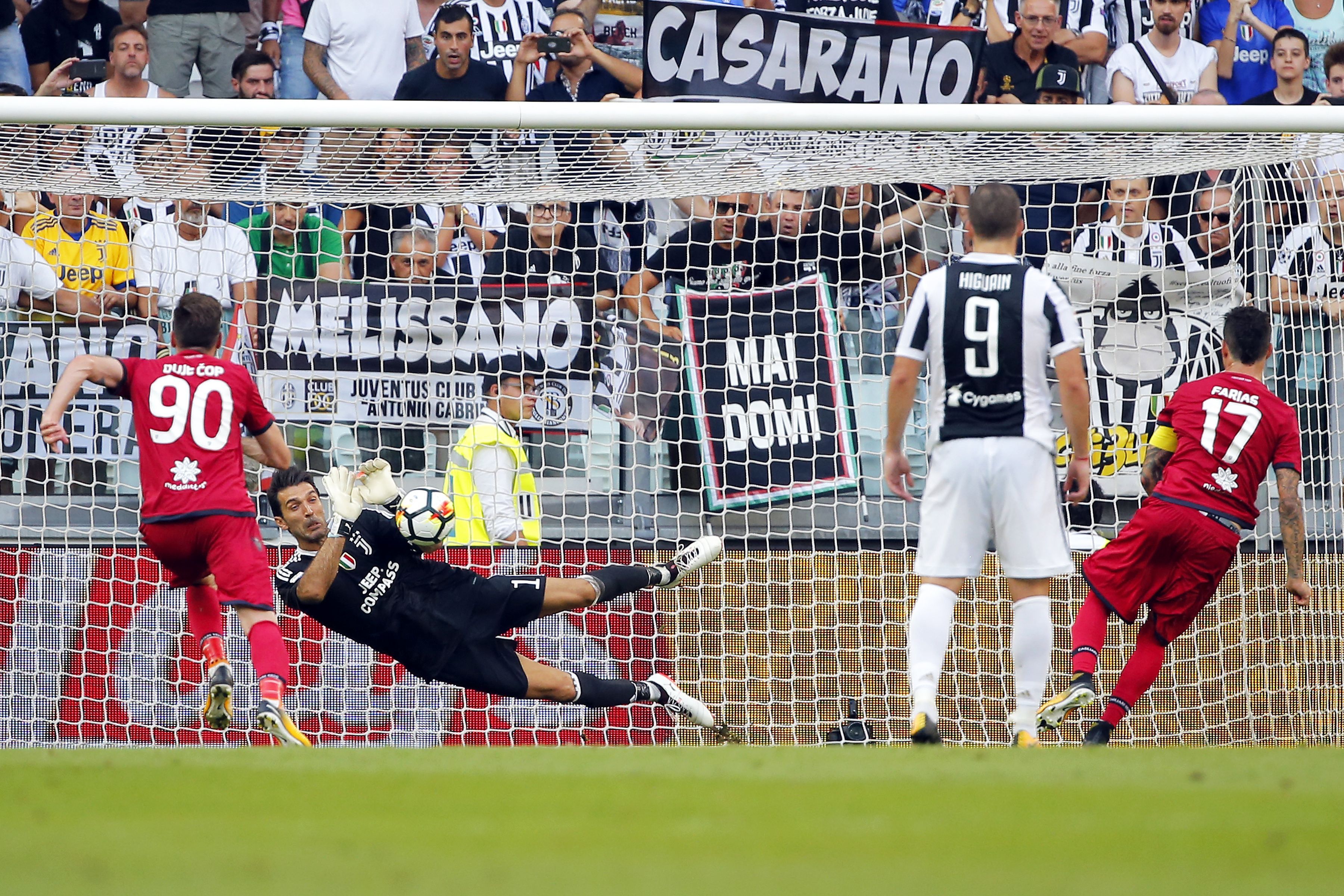 Cagliari awarded penalty against Juventus in Italy's first VAR decision ...