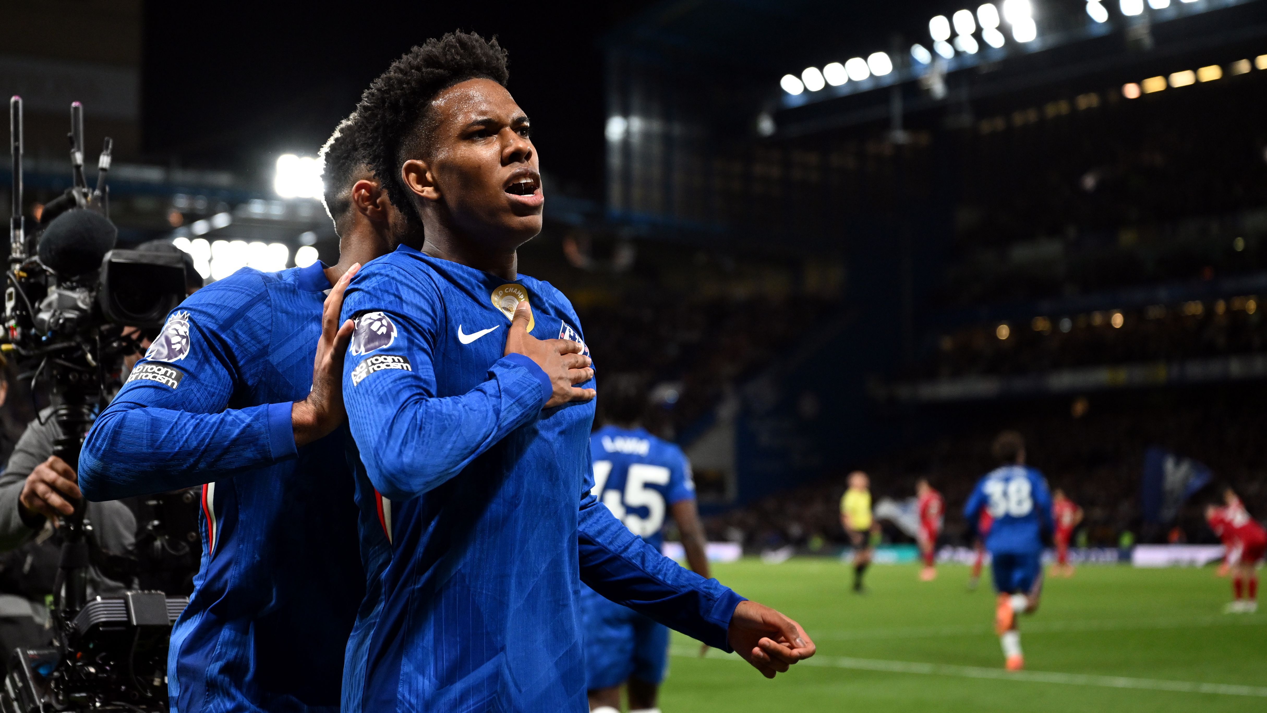 Estevao Willian reveals conversation with Enzo Maresca that led to Chelsea winner in added time ...