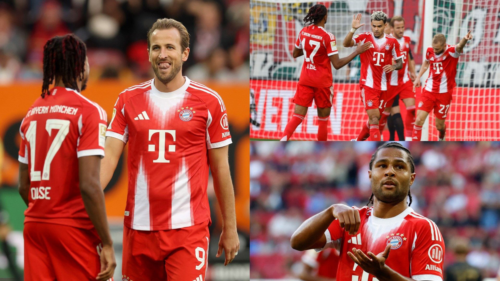 A creative masterclass from Harry Kane! England striker assists two of Bayern's three goals in ...