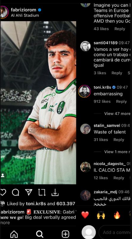 'Embarrassing' - Real Madrid star Toni Kroos blasts Gabri Veiga after ...