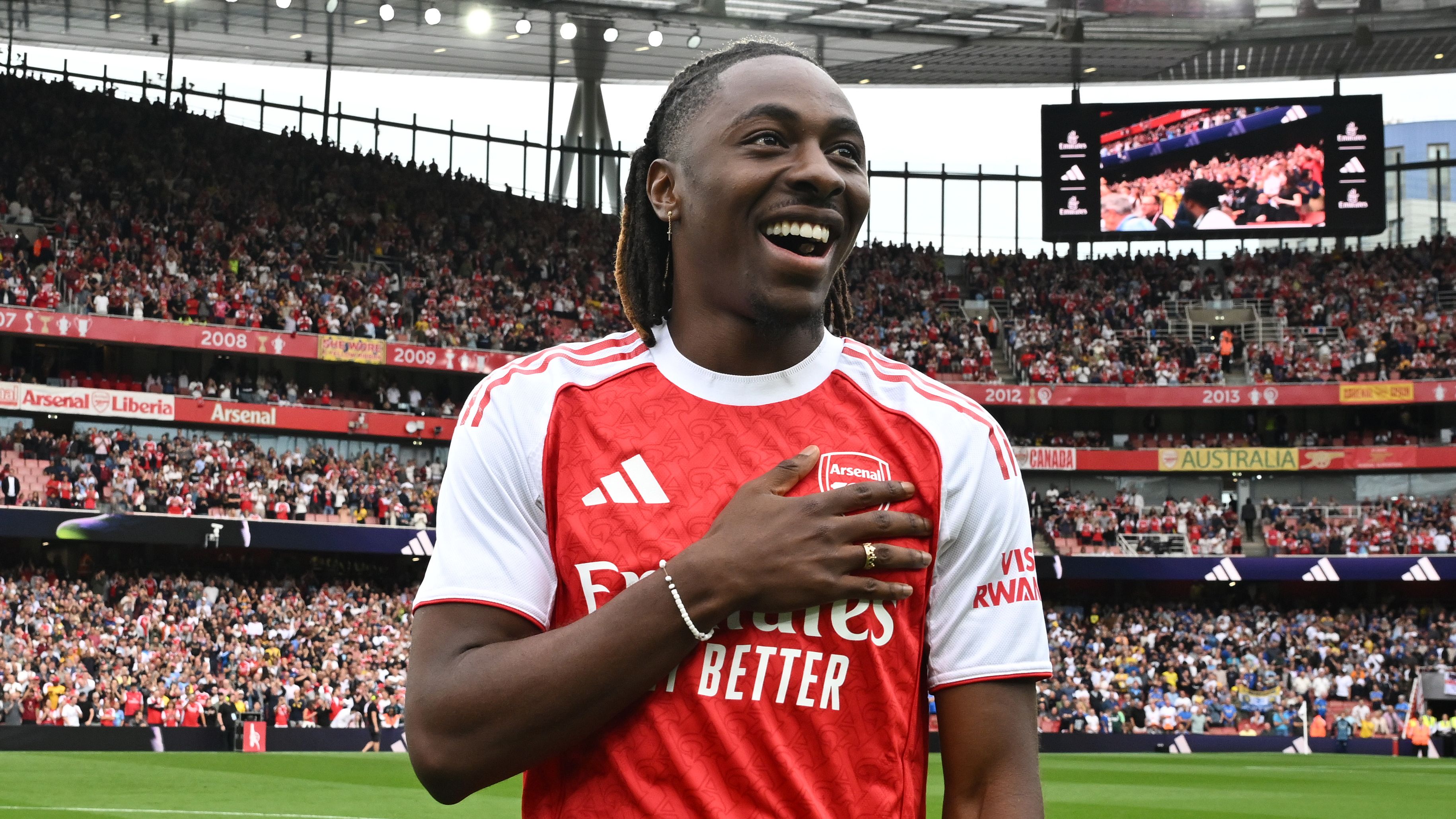 Mikel Arteta claims Eberechi Eze has 'special aura' as boyhood Gunners ...