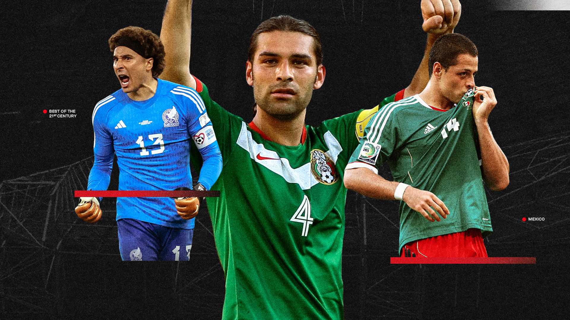 Rafa Marquez Chicharito and the 25 best Mexico players of the 21st century ranked Goal US