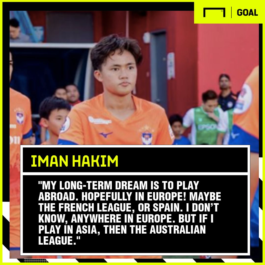 Meet Iman Hakim - Singapore's boy wonder in midfield drawing ...