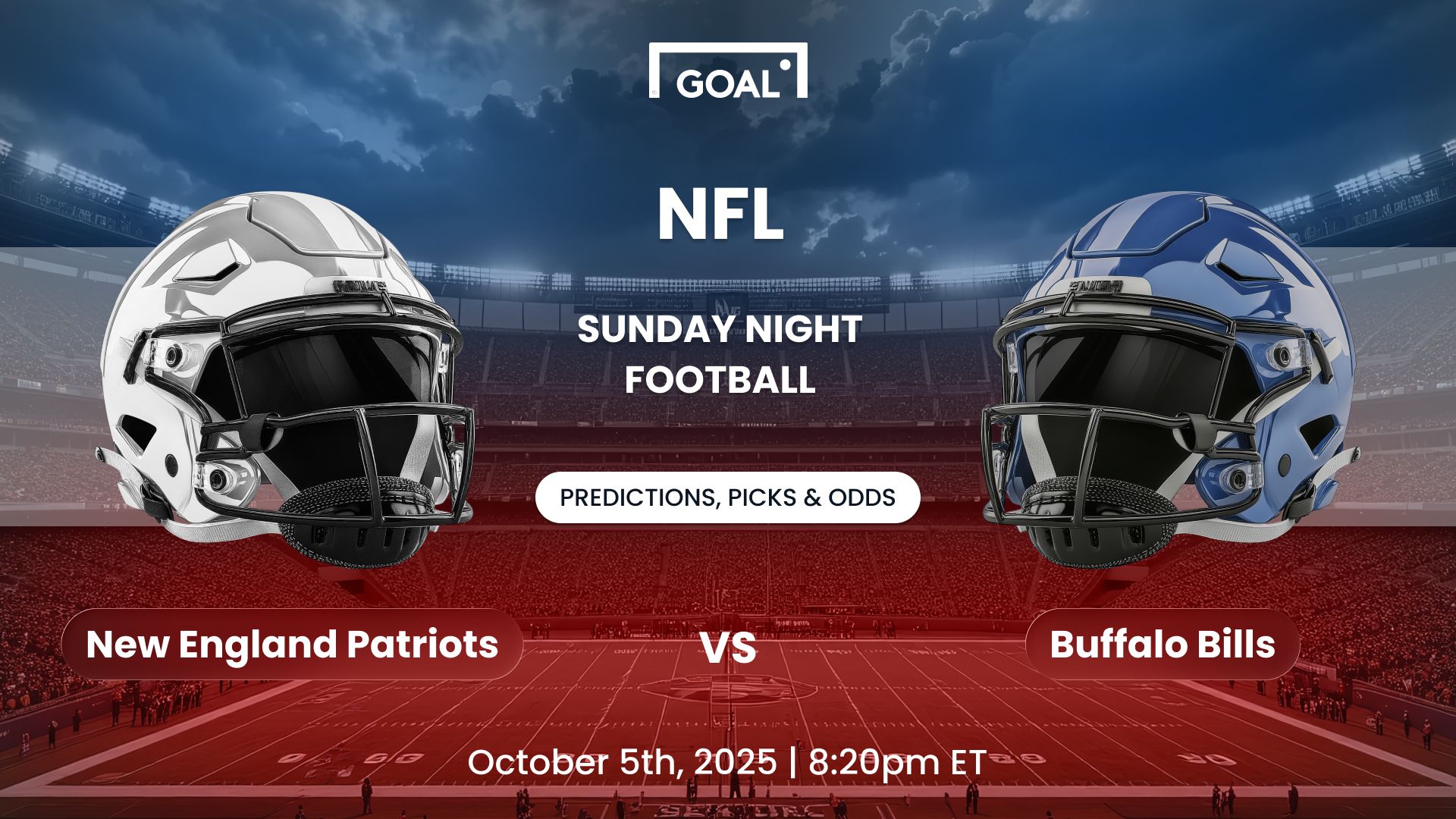 Patriots vs Bills Predictions, Picks & Odds: Sunday Night Football ...