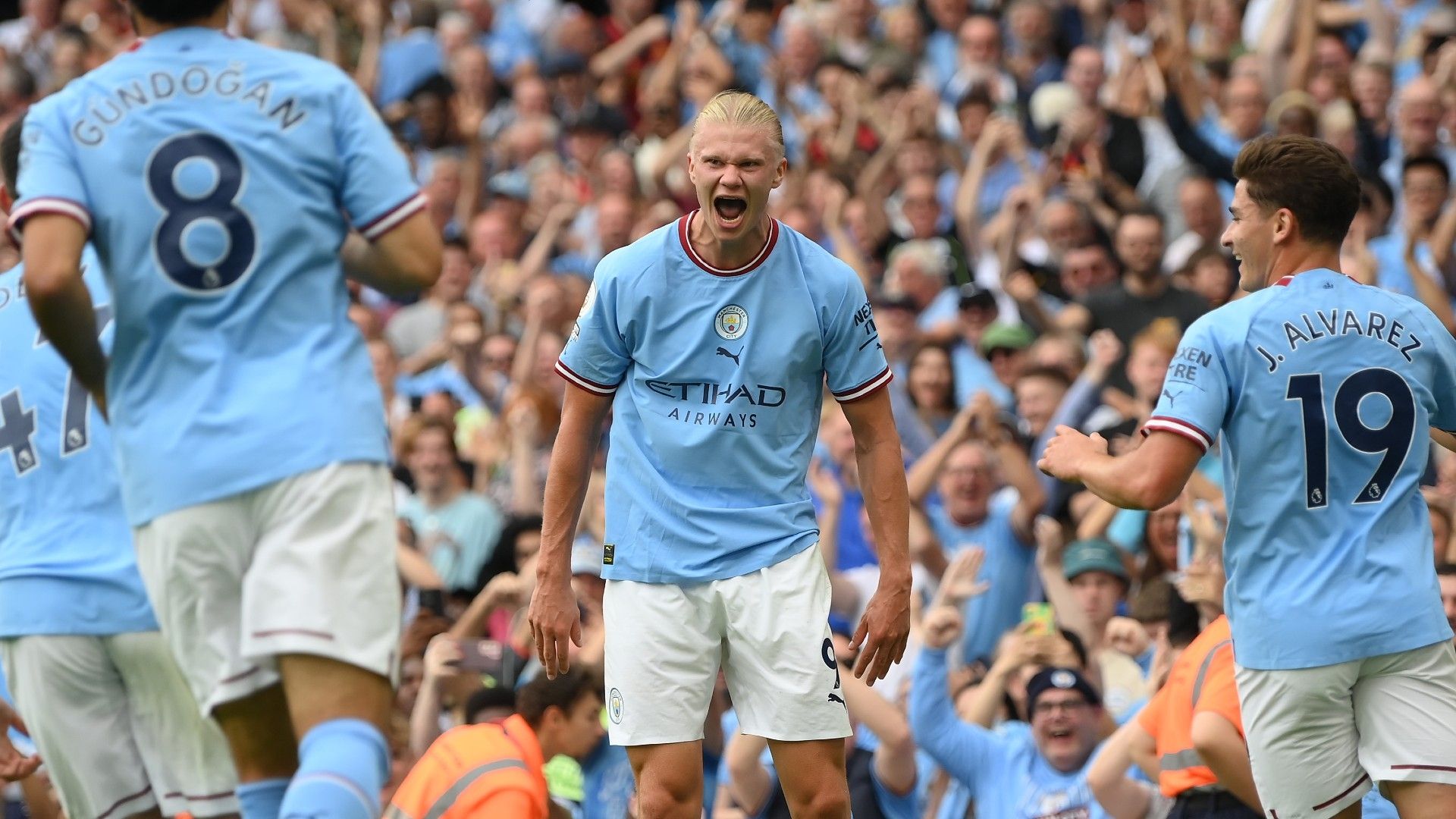 'We are completely in love with Haaland!' - Guardiola hails Man City's hat-trick hero | Goal.com ...
