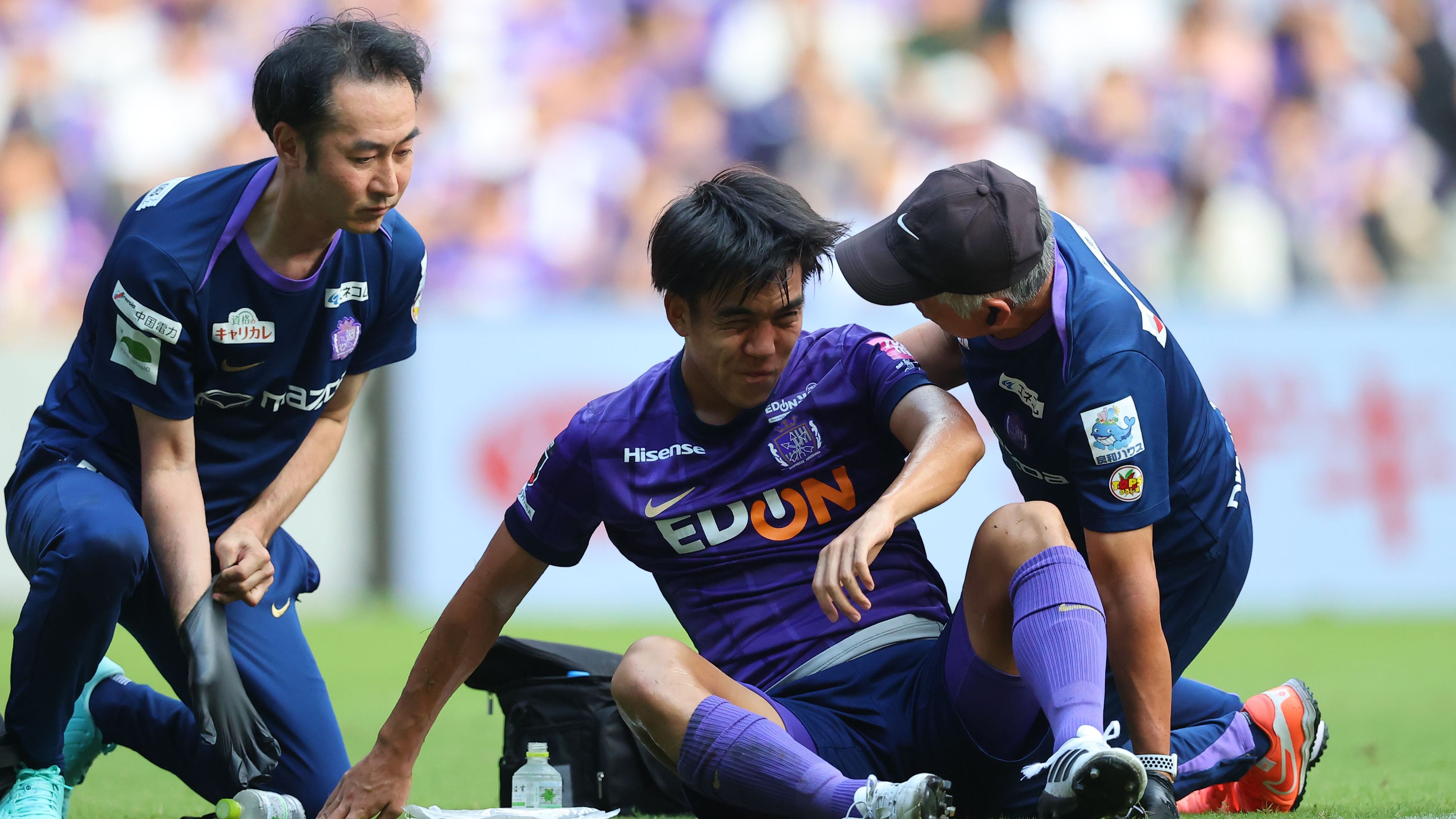 国内3冠へ戦う広島、主力MF田中聡の顔面骨折を発表 | Goal.com 日本