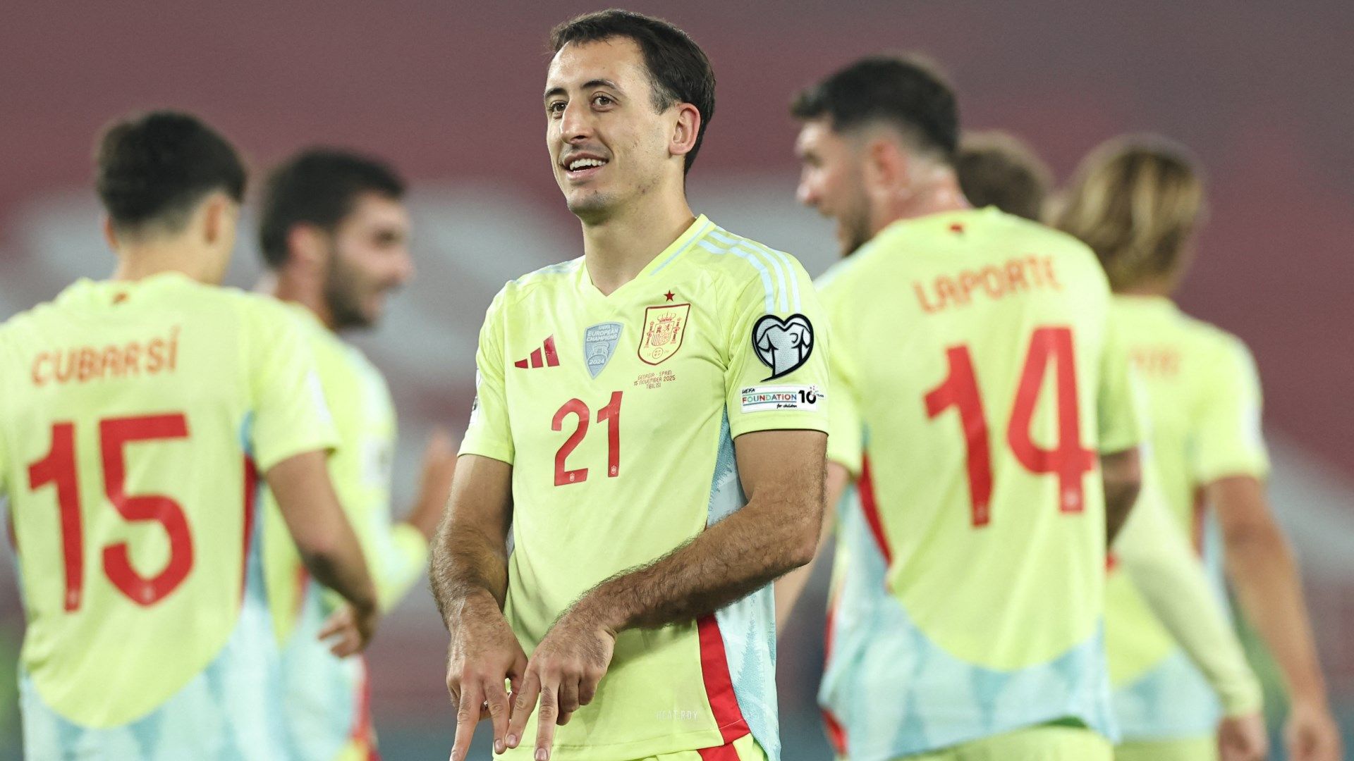 オヤルサバル8試合8得点と大暴れ…スペインが圧倒的な強さでジョージアを4発撃破！W杯本選出場まであと一歩 | Goal.com 日本