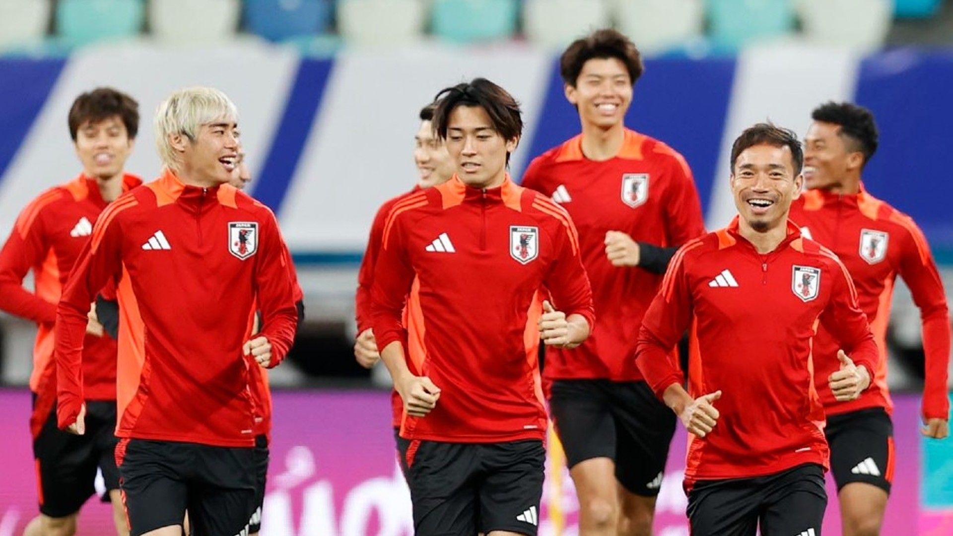 【フォトギャラリー】日本代表中国戦前日公式練習及び公式会見｜W杯アジア最終予選第6節 | Goal.com 日本