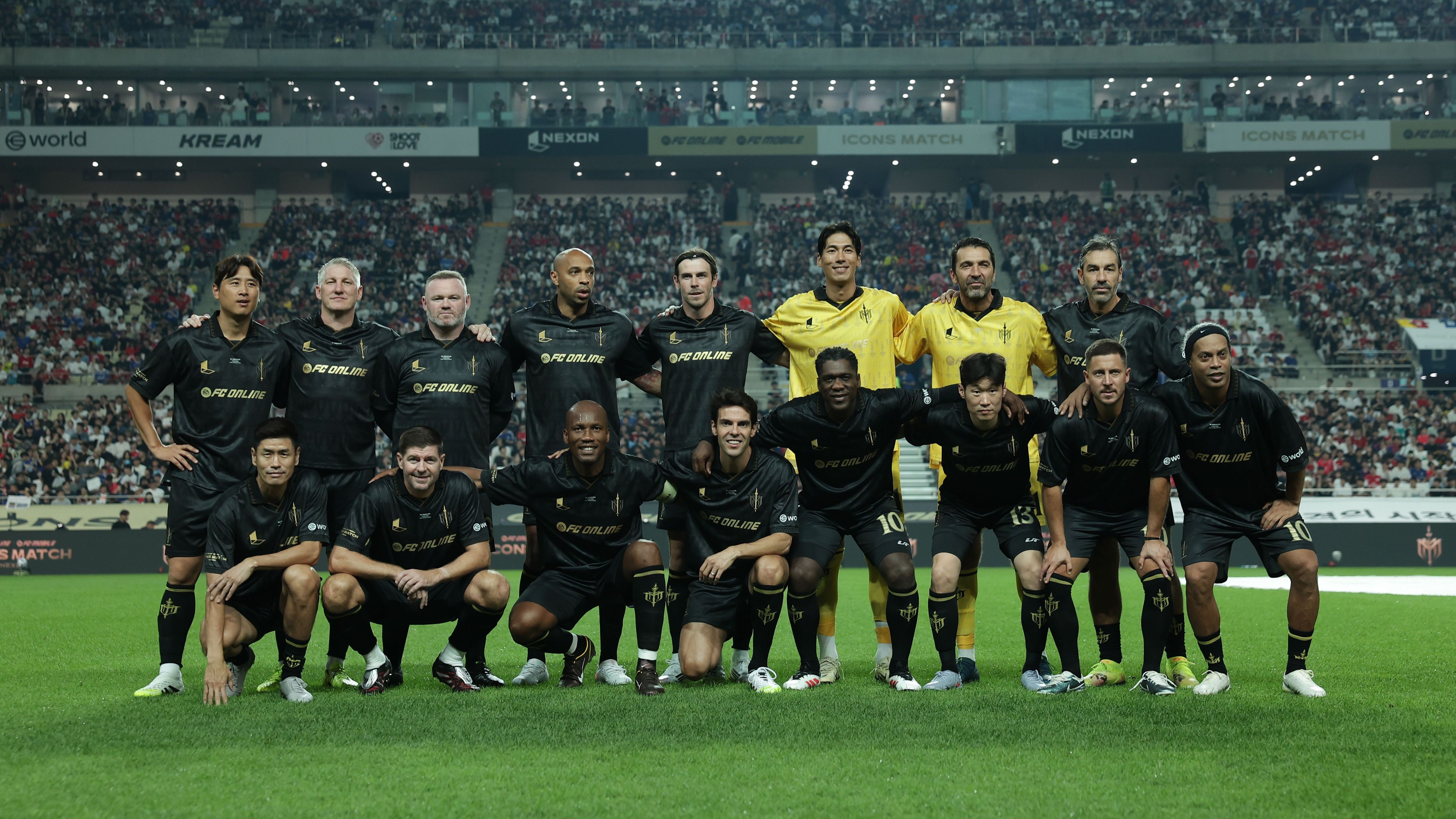 ロナウジーニョ、アンリ、カカ、ジェラードら豪華レジェンドが韓国に集結！「2025 ICONS MATCH」が開催 | Goal.com 日本