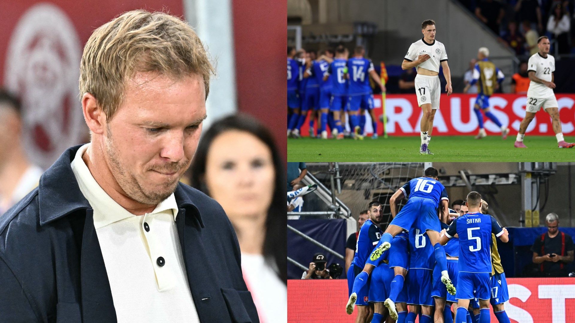 Germany fall apart! Julian Nagelsmann's men stunned by incisive Slovakia as World Cup ...