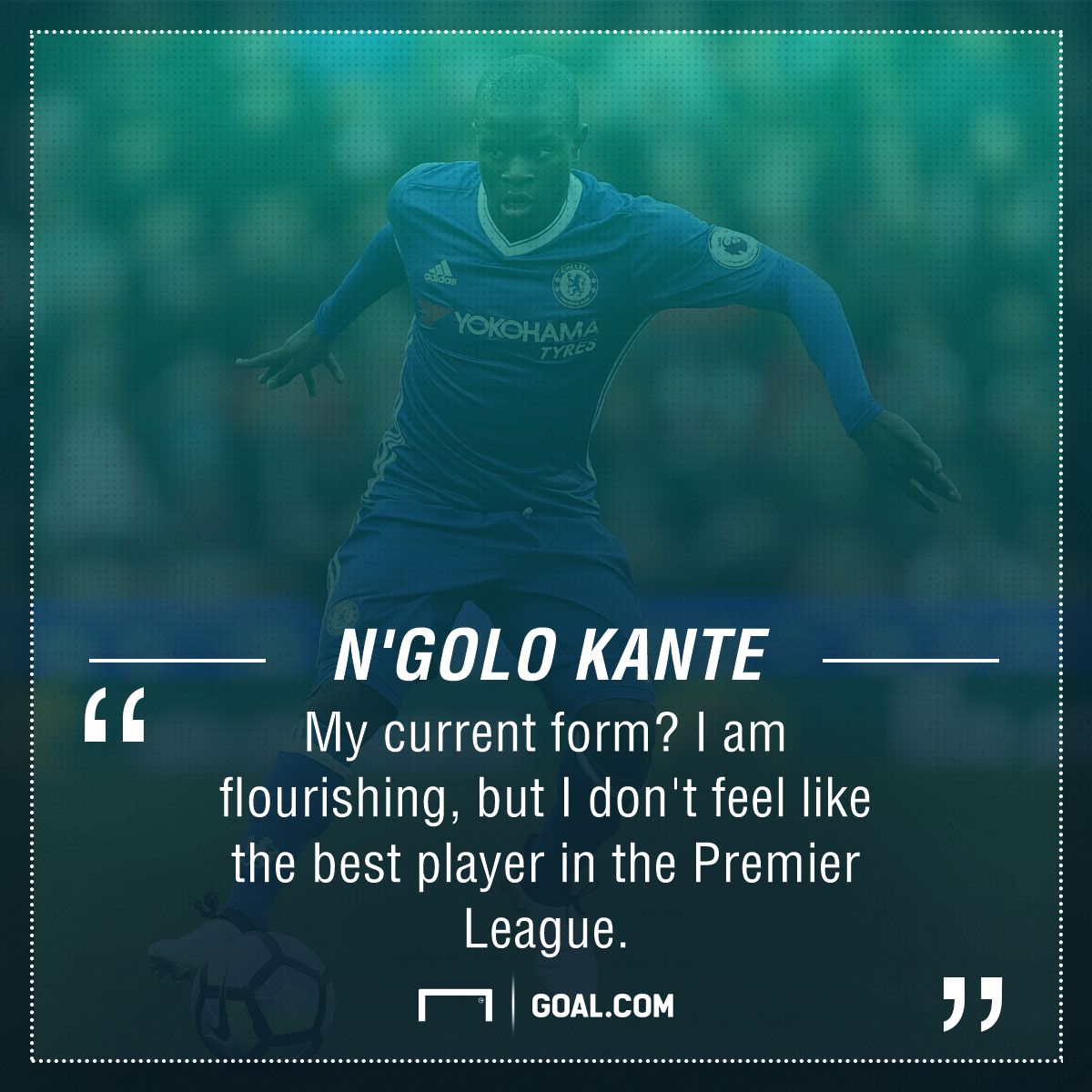 'I don't feel like the best player in the Premier League' - Chelsea ...