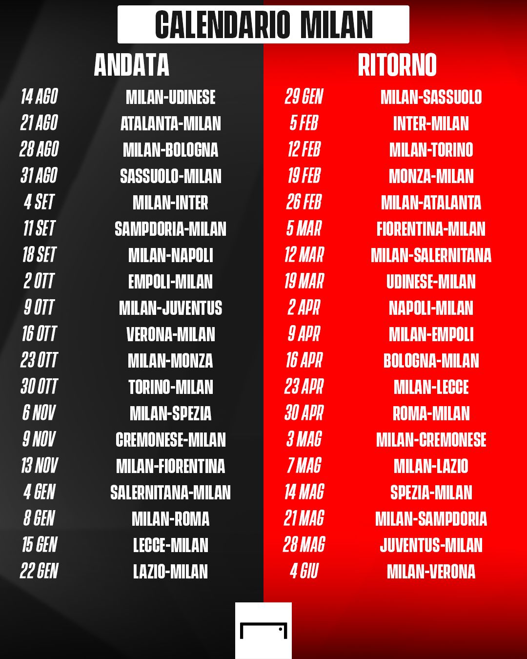 Le Prossime Partite Del Milan Calendario Milan, Raffica Di Partite: