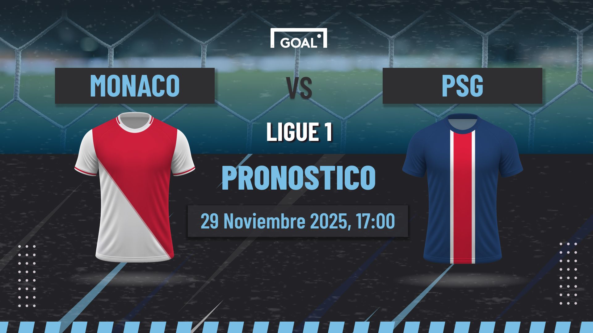 Mónaco vs PSG Pronóstico y Apuestas Ligue 1 | 29/11/25 | Goal.com Espana