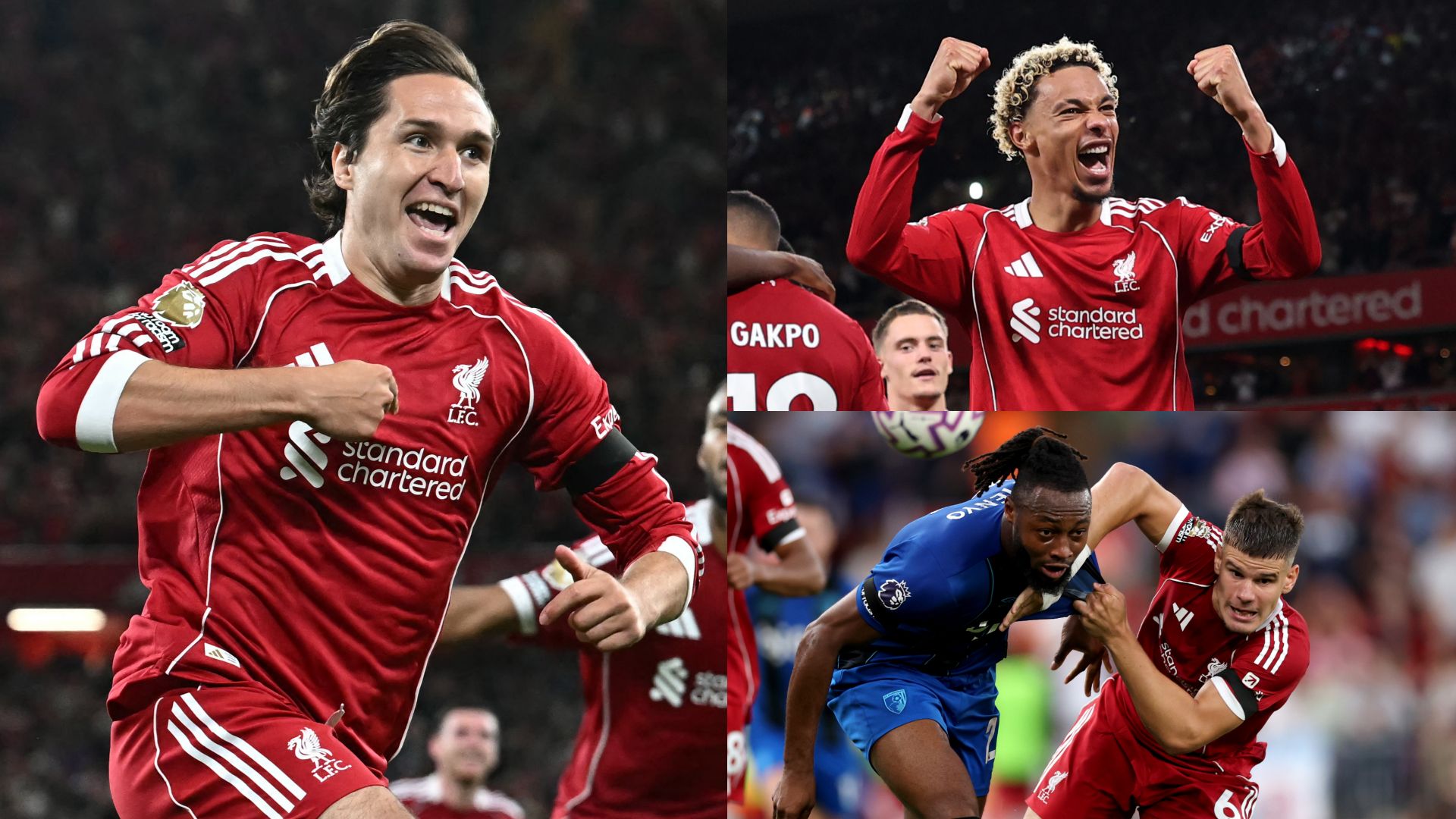 Liverpool player ratings vs Bournemouth: Federico Chiesa to the rescue ...
