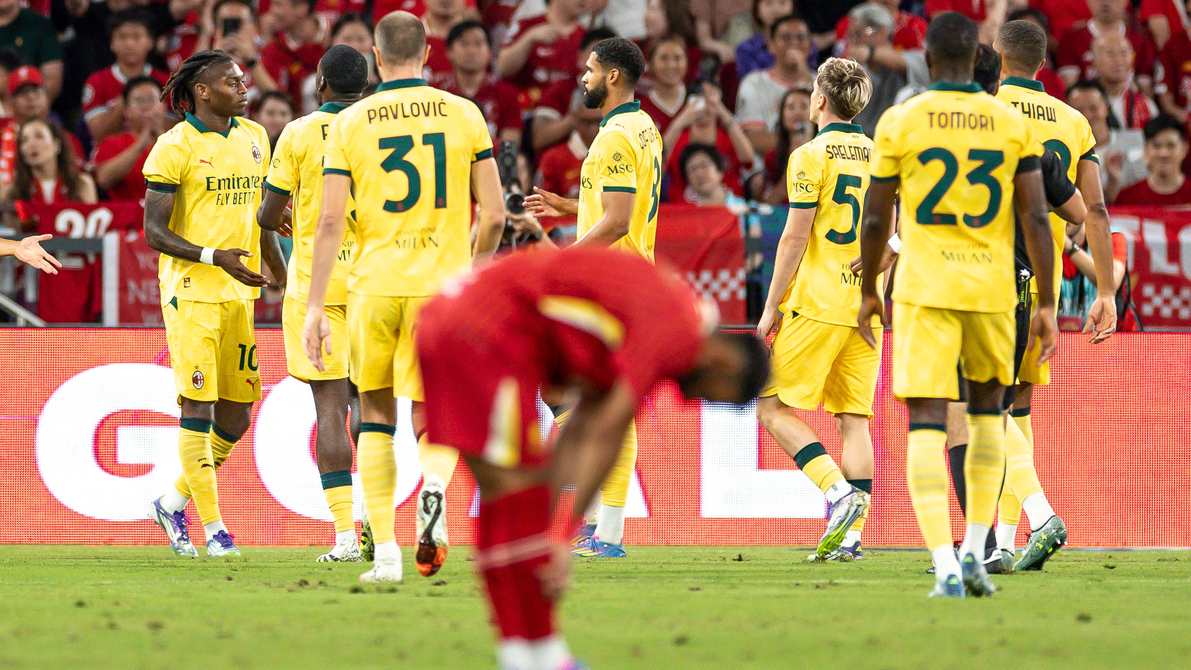 Liverpool's pre-season tour gets off to losing start as Rafael Leao ...