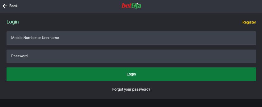 Bet9ja Registration | Create an Account & Login December 2025 | Goal ...