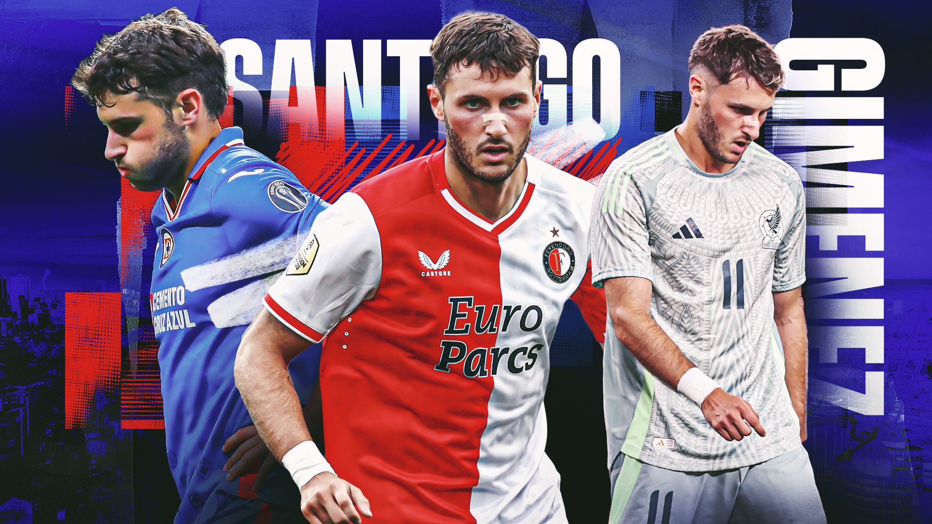 Mexico, Feyenoord's Santi Gimenez will show resilience once again with ...