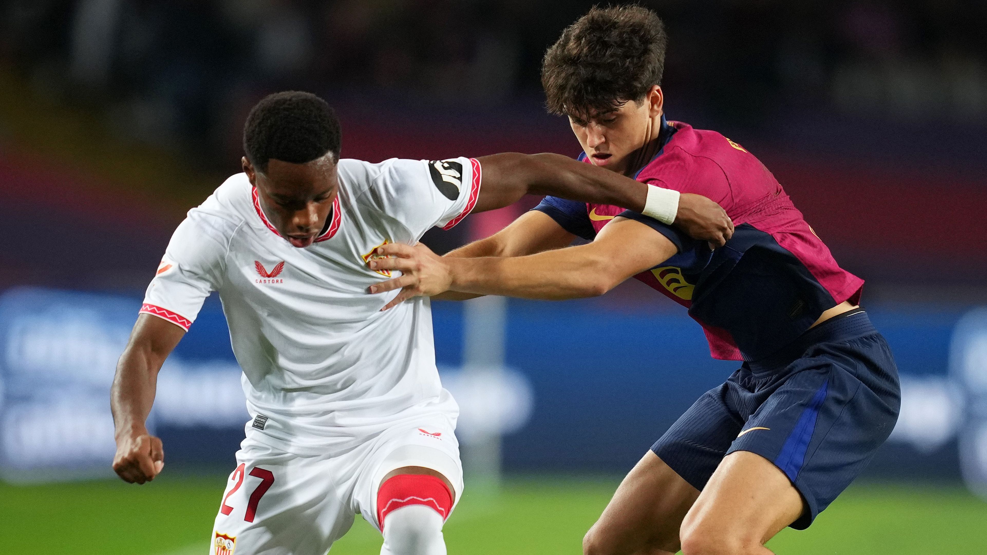Barcelona player ratings vs Sevilla Robert Lewandowski keeps marching on Polish striker at the double while Raphinha shines in easy win for Hansi Flick s side Goal UK