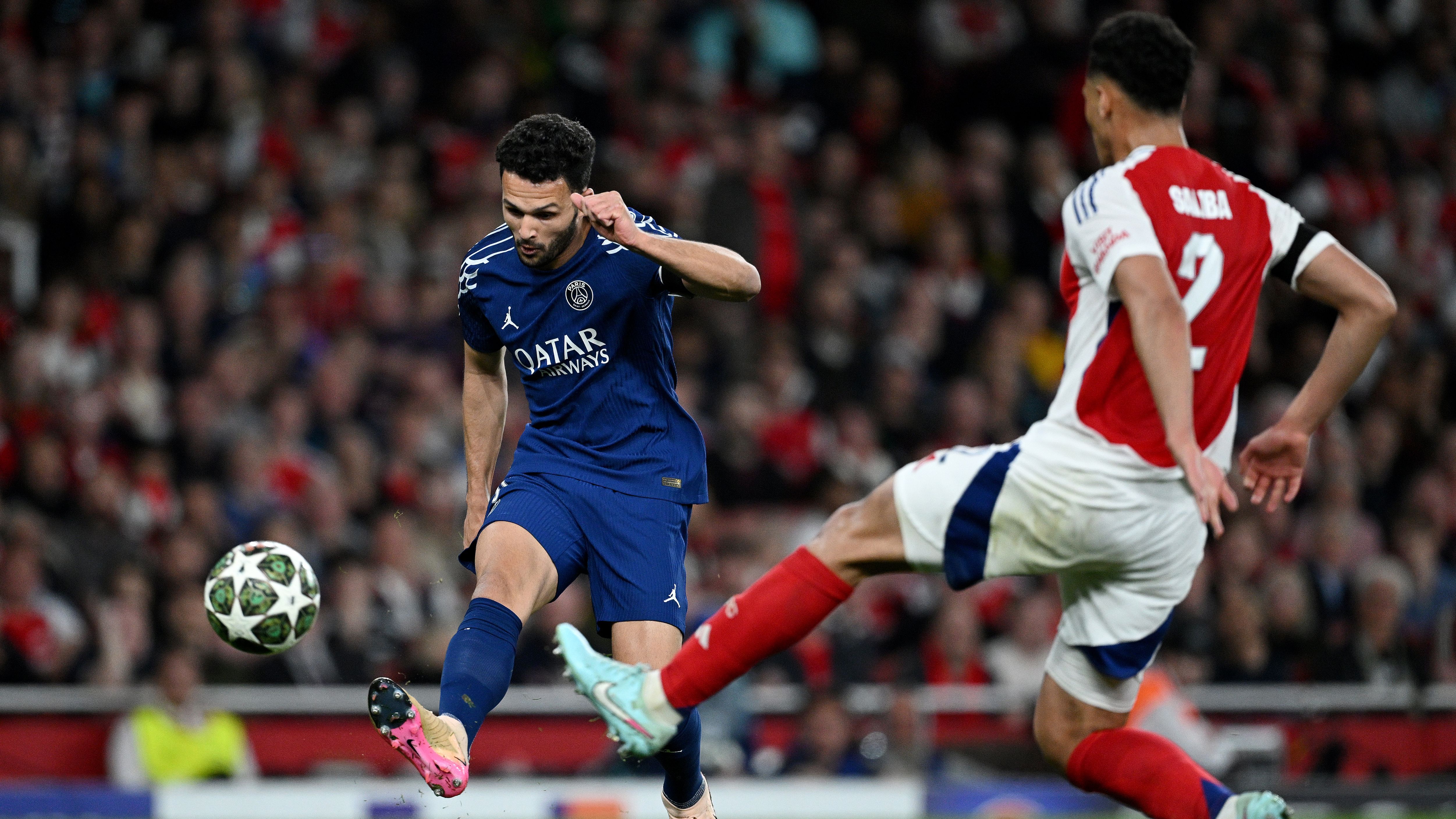 'They ate us' - William Saliba admits Arsenal 'suffered' as PSG edge ...