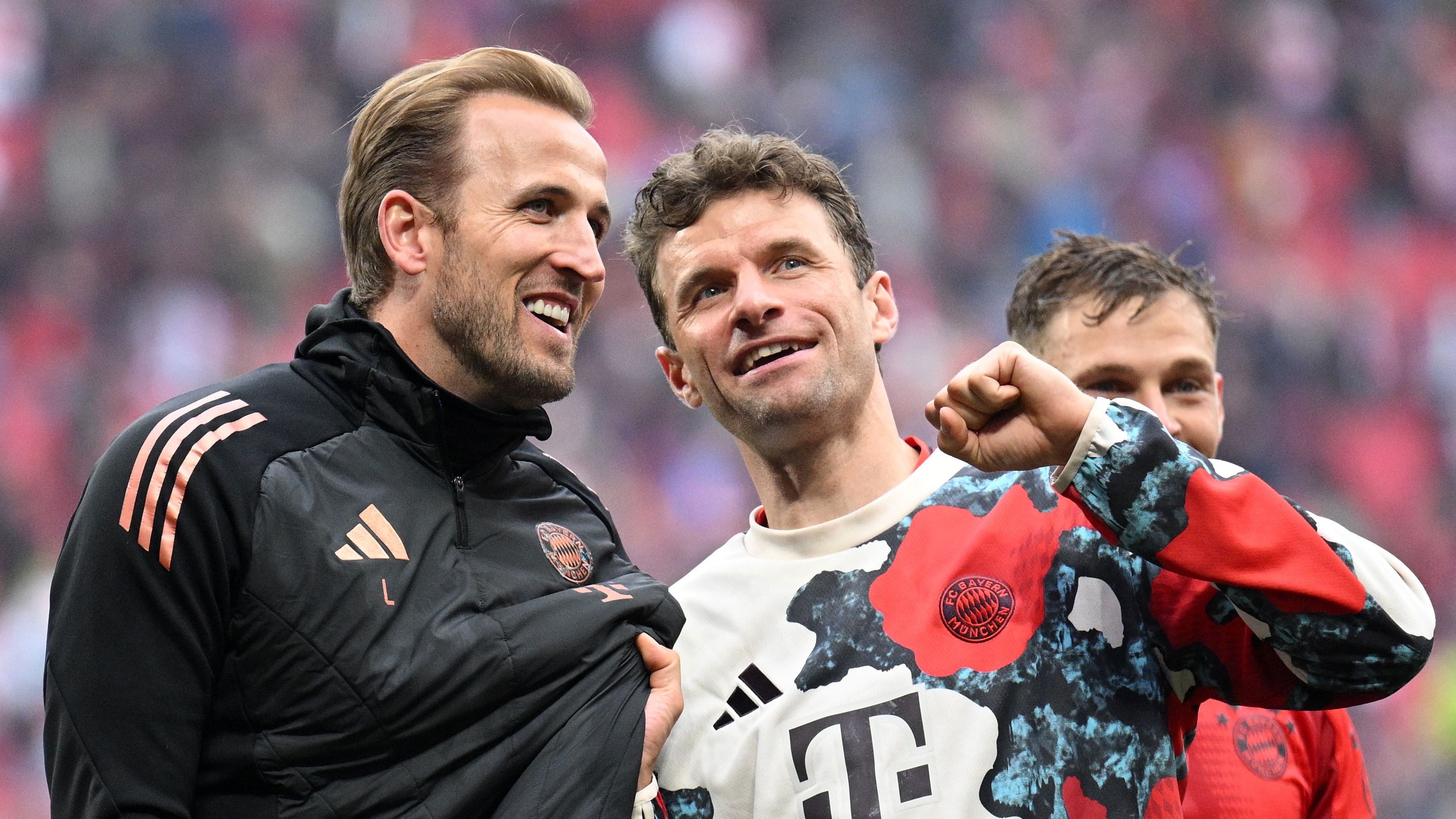 'See how many hat-tricks we can get together!' - Harry Kane sets challenge for Thomas Muller ...