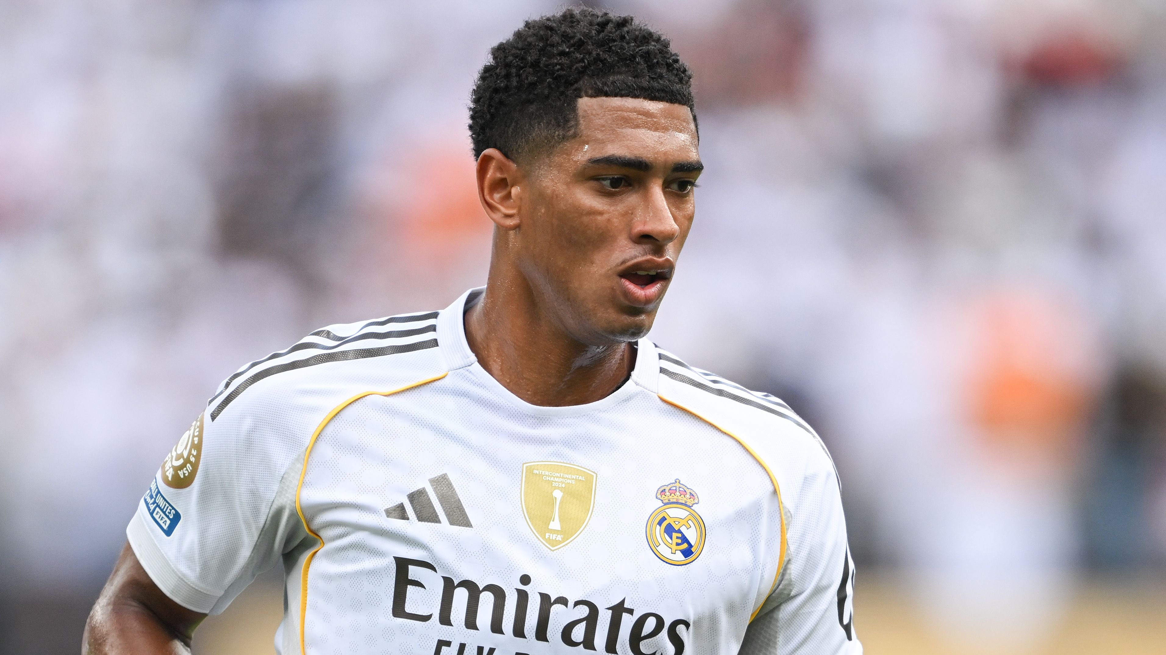 Jude Bellingham winces during shoulder exercises as Real Madrid hero continues recovery from ...