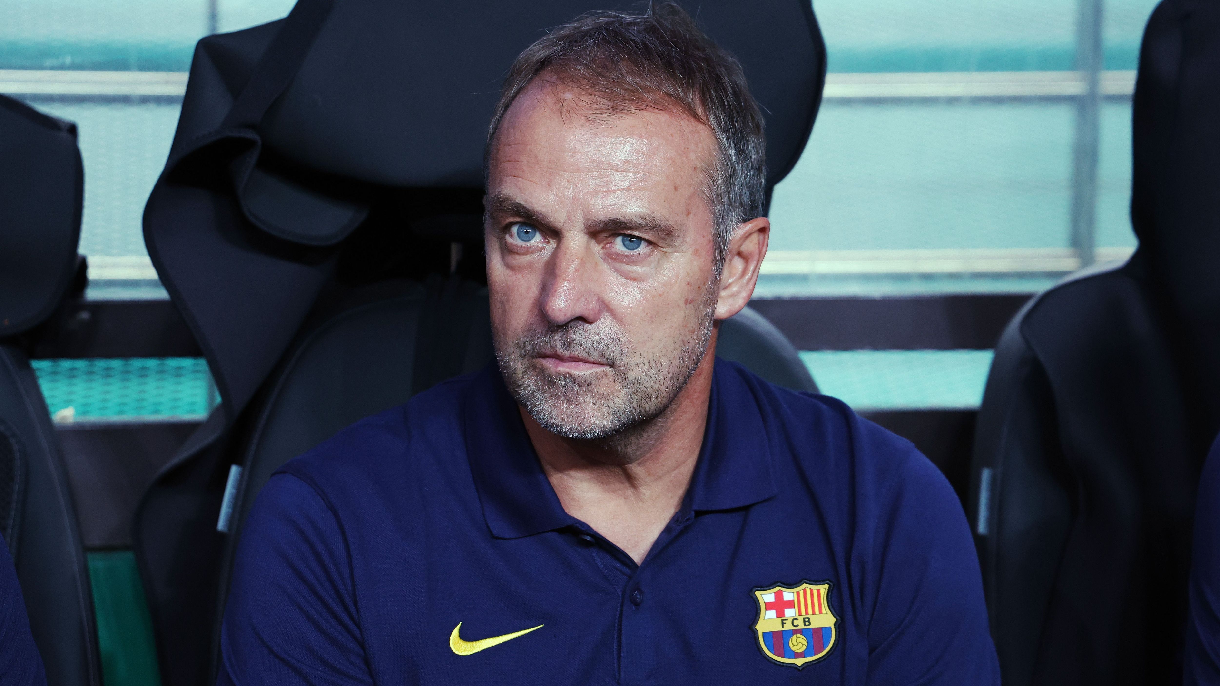 Man Utd see door slammed shut on €70m pursuit of Barcelona star as Hansi Flick blocks transfer ...