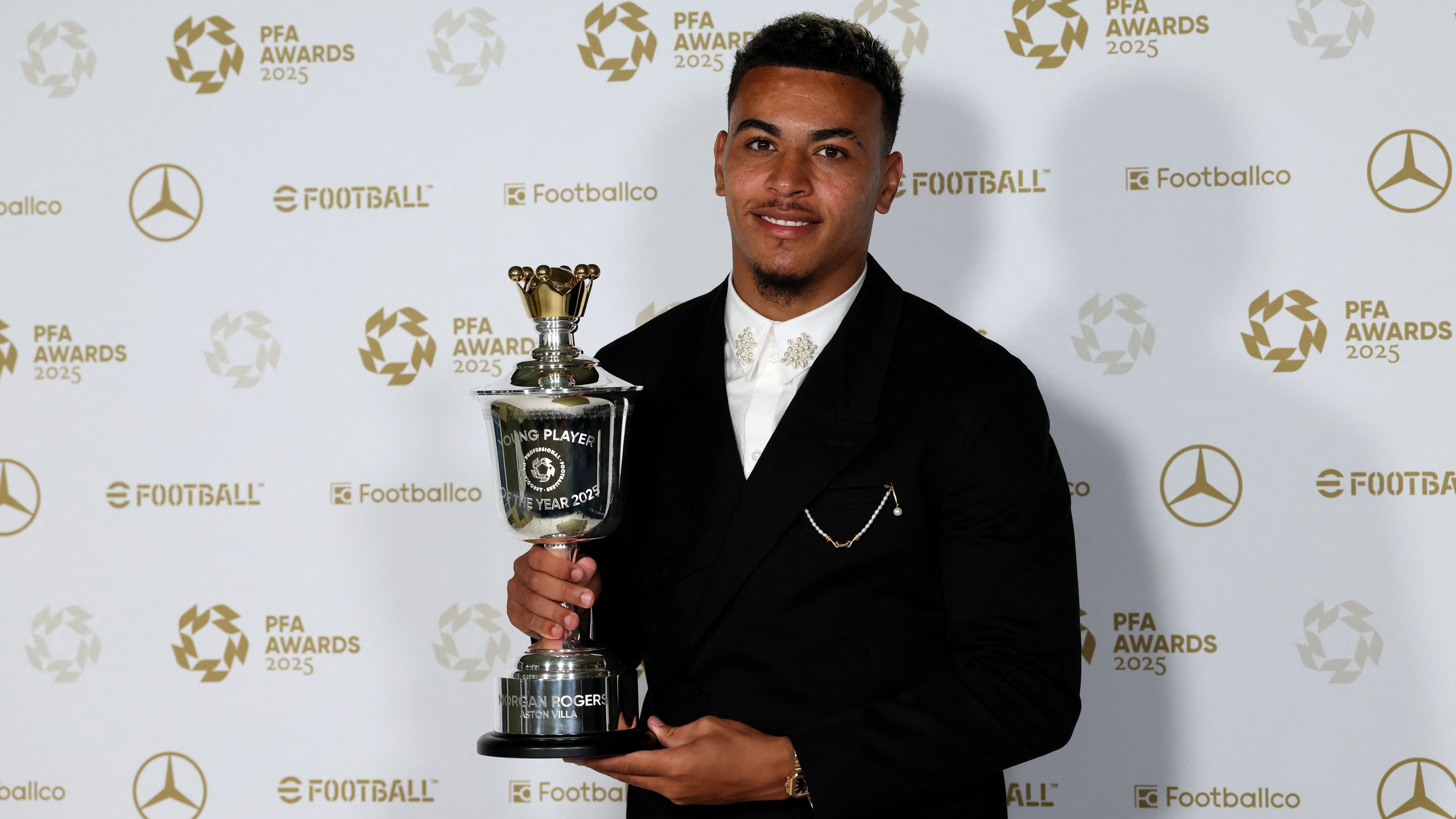 Morgan Rogers wins PFA Young Player of the Year as Aston Villa ...