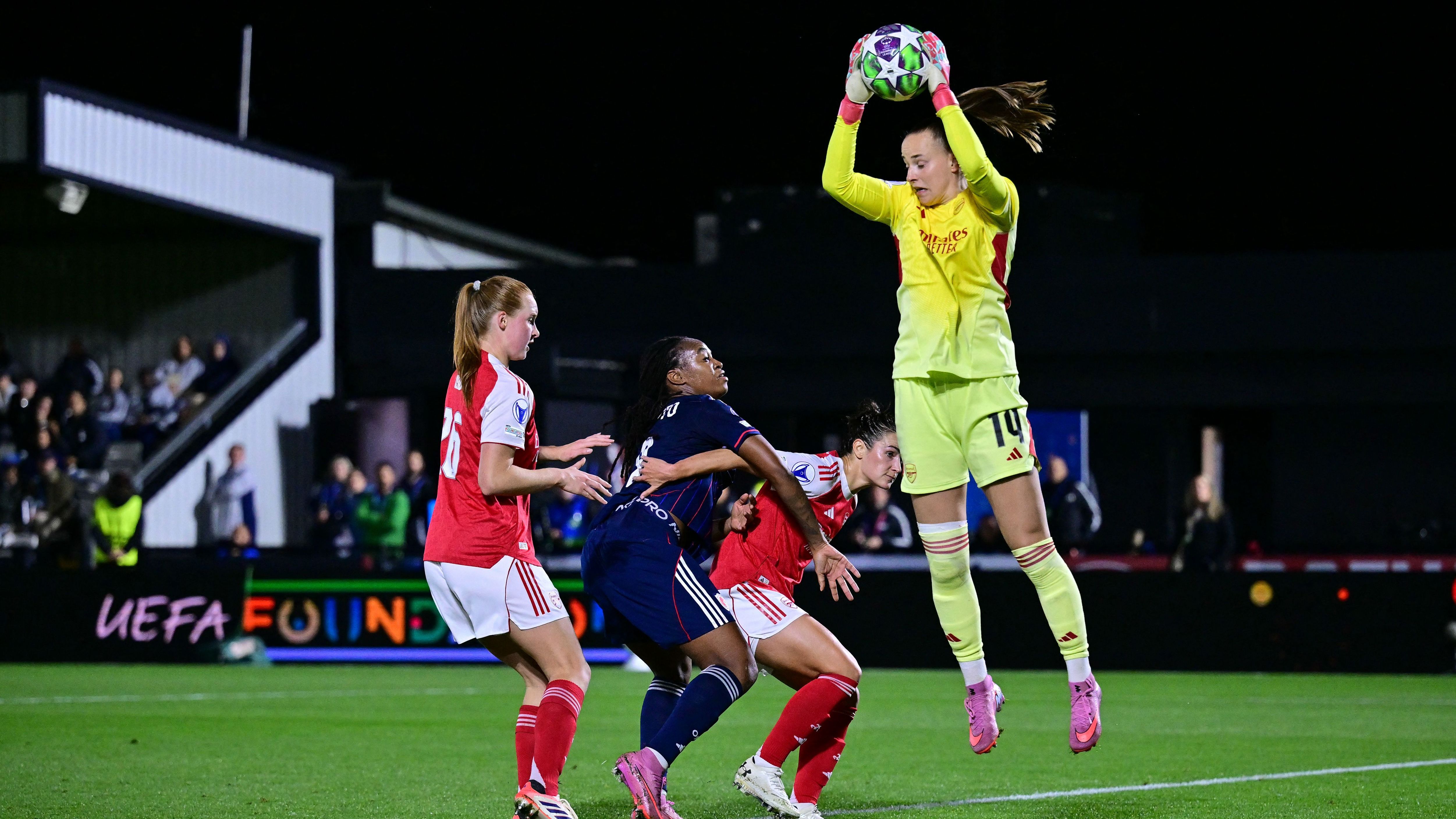 Arsenal women's player ratings vs Lyon: Alessia Russo's opener counts ...