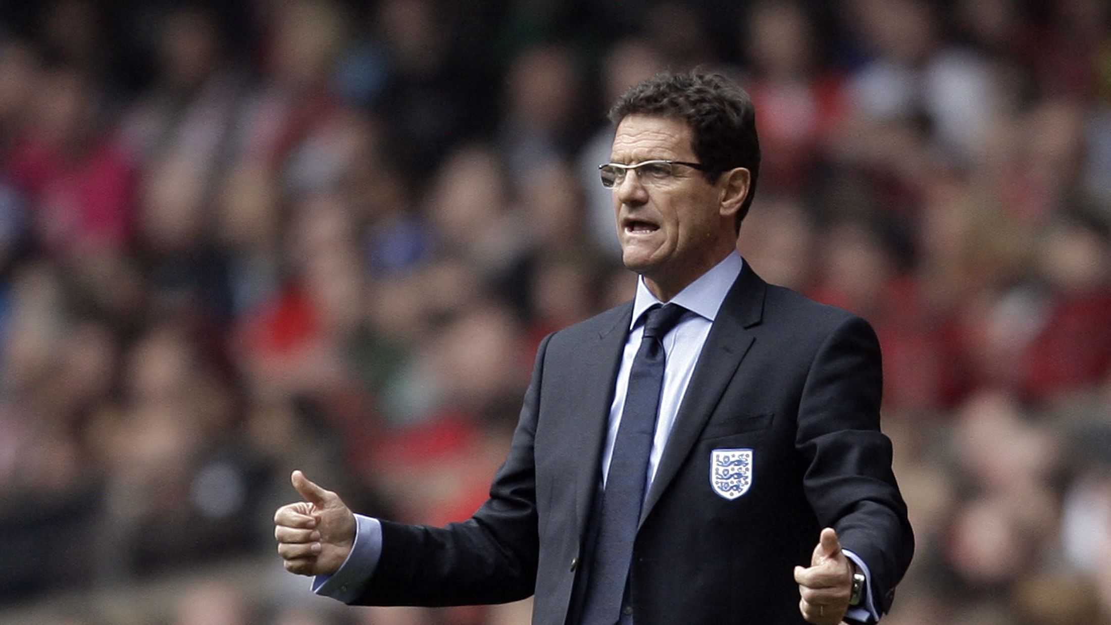Fabio Capello claims 'tired' England play with 'fear' at major ...
