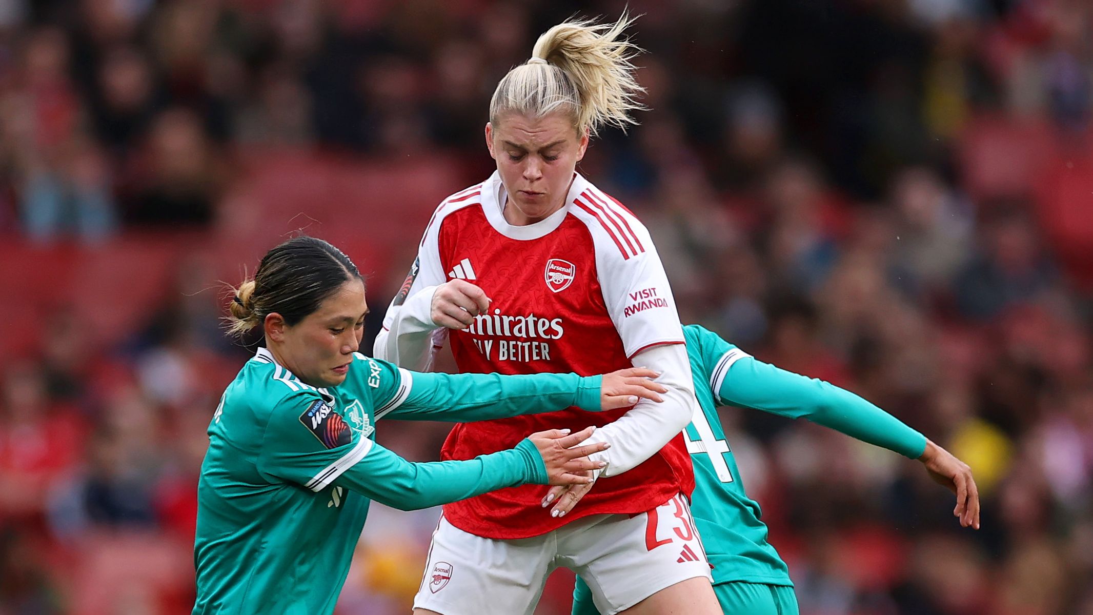 Arsenal women's player ratings vs Liverpool: Stina Blackstenius saves ...